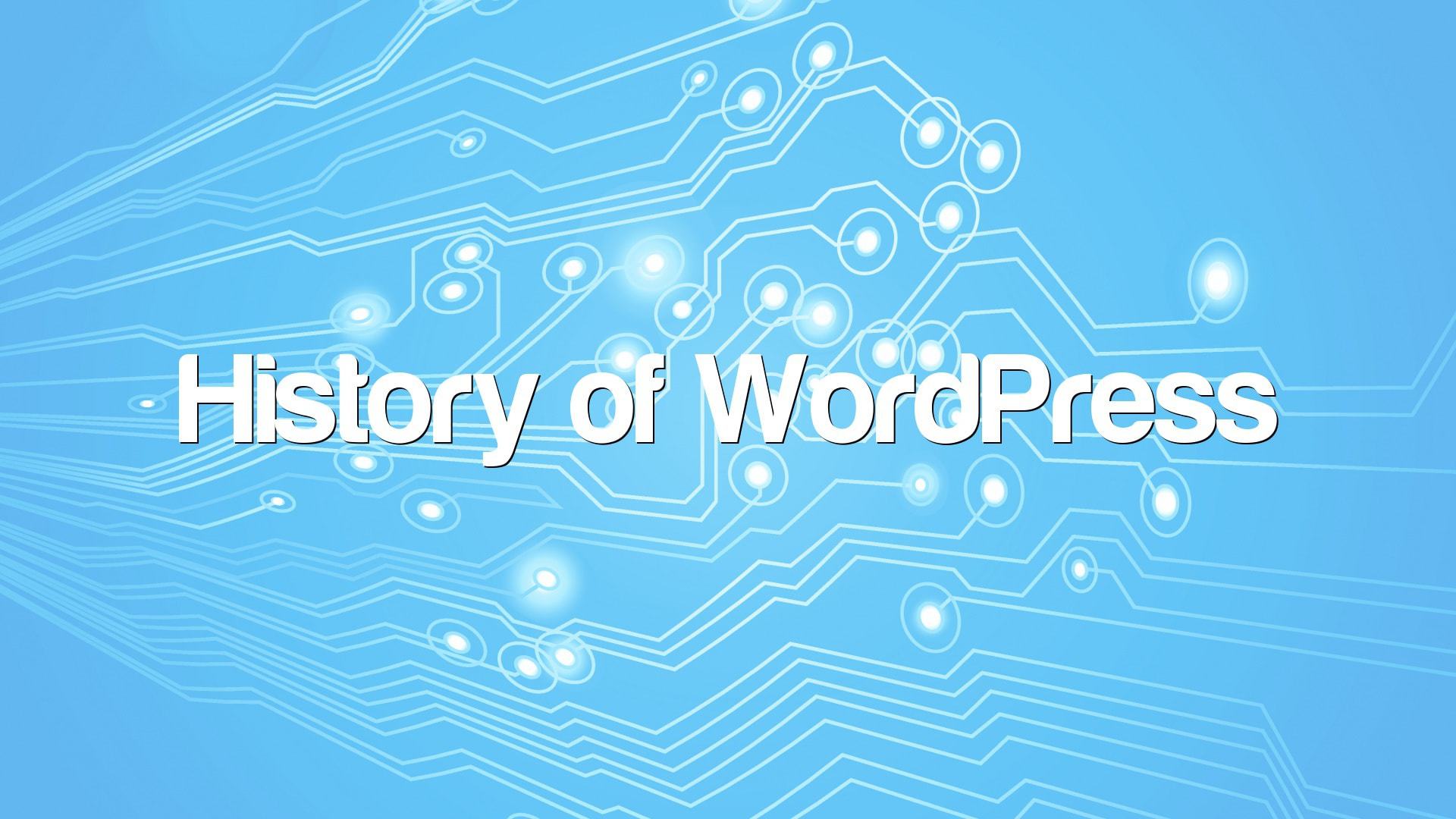 History of WordPress - La.fi